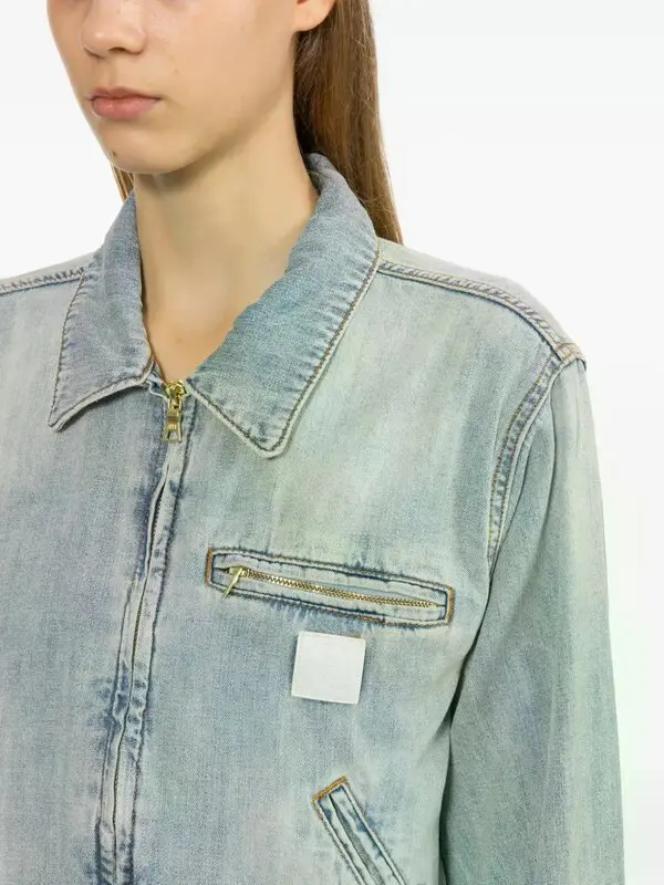 AAPE BY *A BATHING APE Apee™ A Bathing Ape® Camouflage Zip Denim Jacket