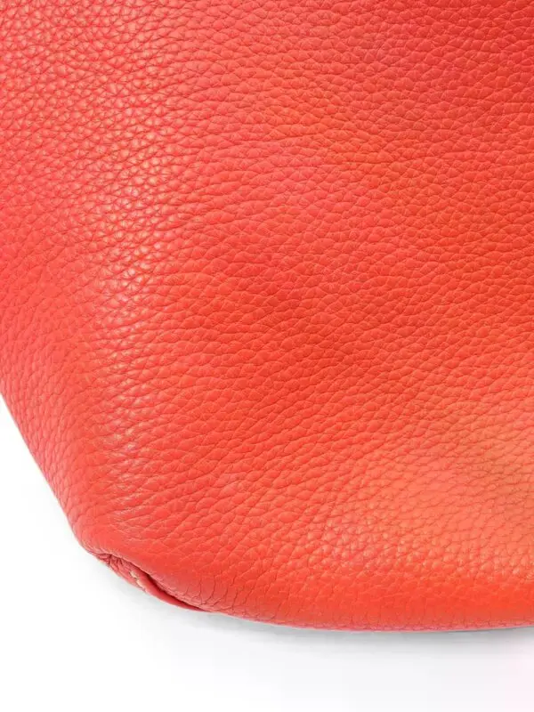 Hermès Double Sens 45 Leather Tote Bag - Orange