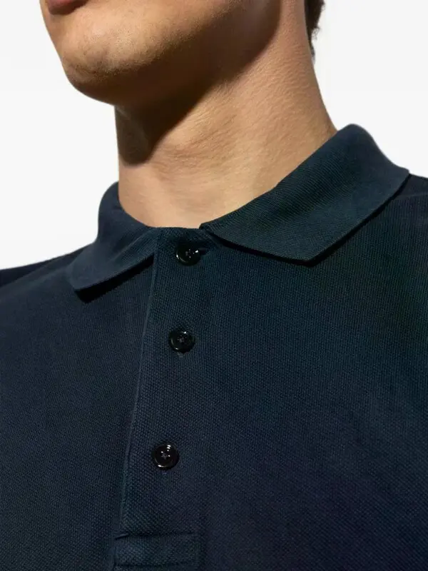 TOM FORD Short-sleeve Polo Shirt - Blue
