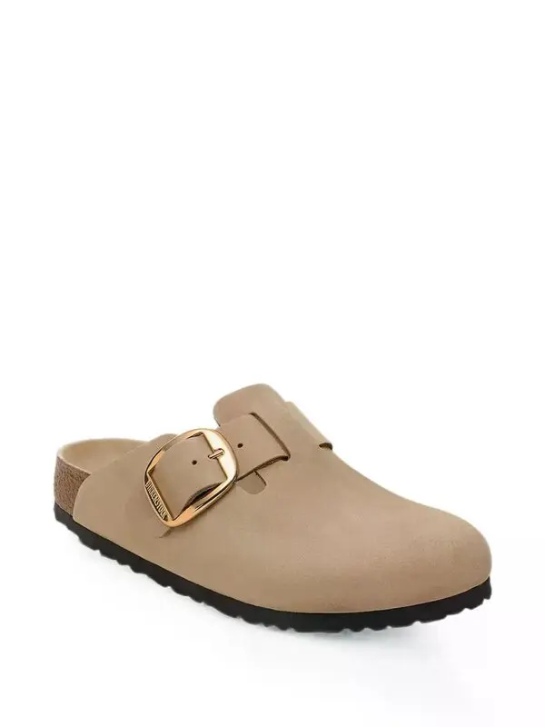 BIRKENSTOCK Boston Buckle-fastening Mules - Neutrals