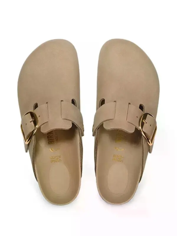 BIRKENSTOCK Boston Buckle-fastening Mules - Neutrals