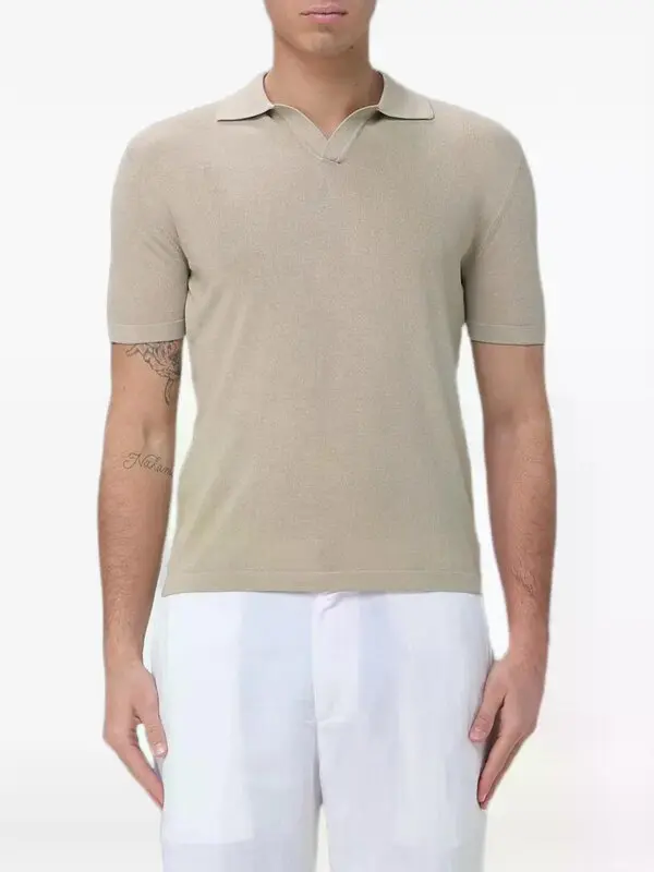 BROOKSFIELD V-neck Cotton T-shirt