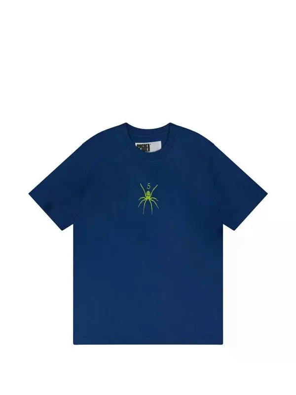 SP5DER 5ignature Graphic-print T-shirt - Blue