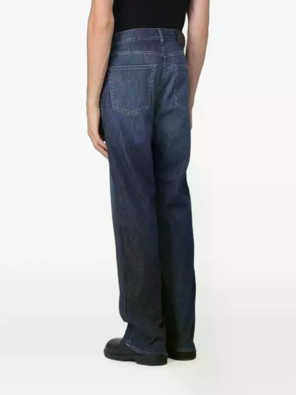 Emporio Armani Regular-fit Stretch-denim Jeans - Blue