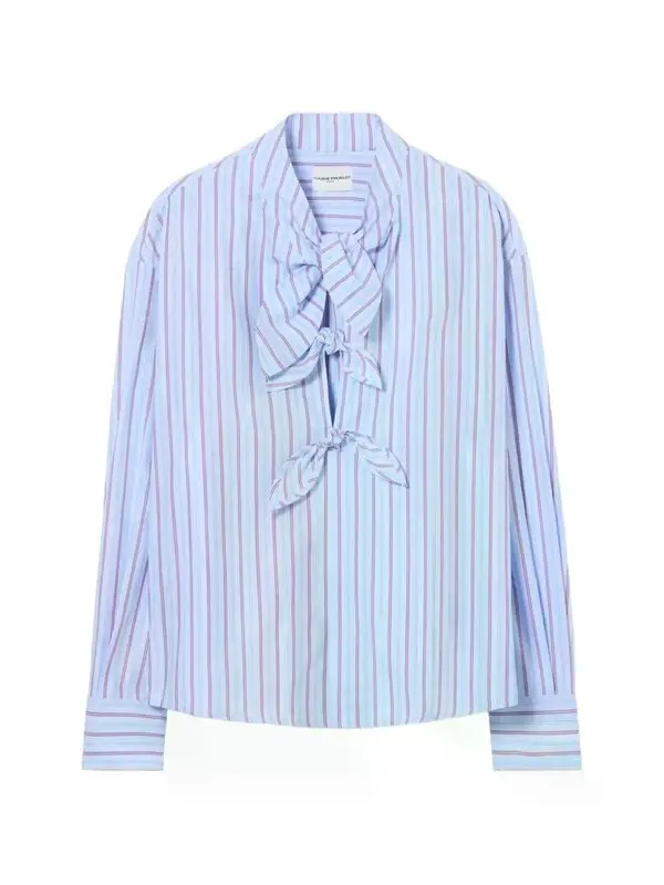 Claudie Pierlot Striped Poplin Blouse