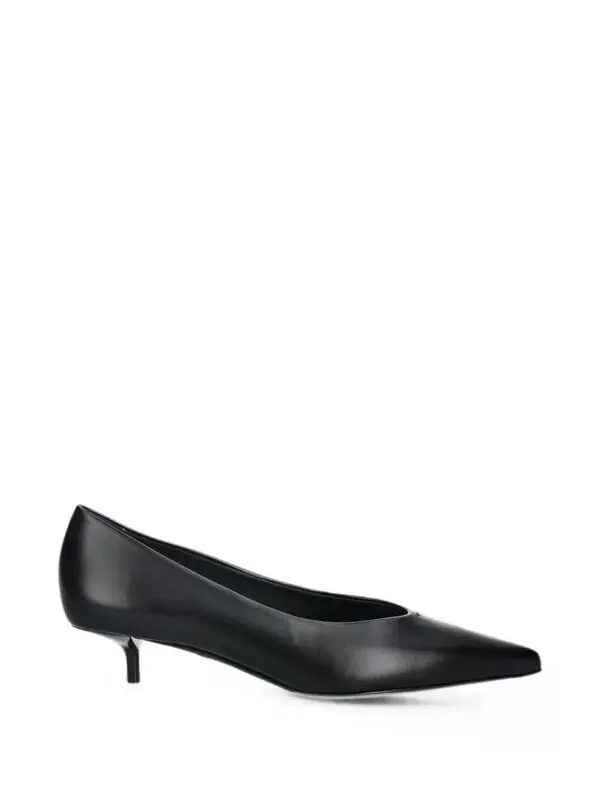Max Mara Pointed-toe Kitten-heel Pumps