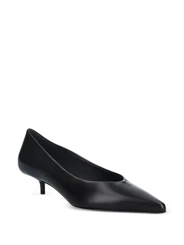 Max Mara Pointed-toe Kitten-heel Pumps