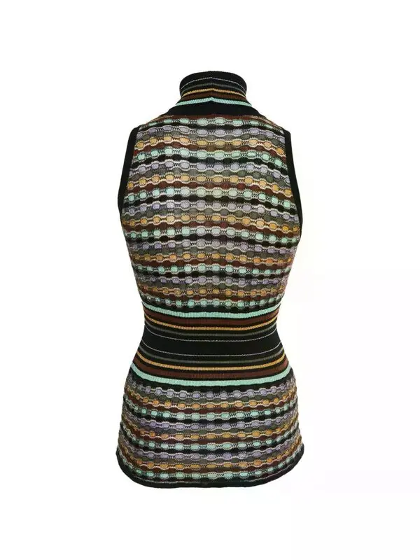 Missoni High Neck Sleeveless Vest