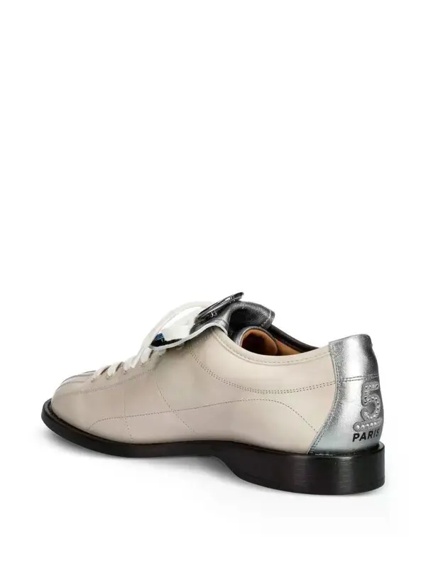 Kenzo Striker Embellished Derby Shoes - Brown