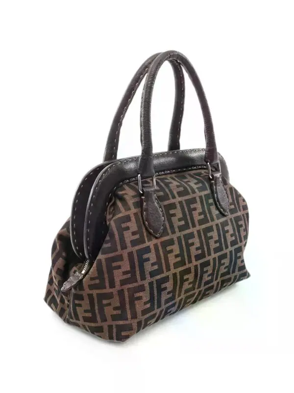 Fendi Zucca Canvas Handbag