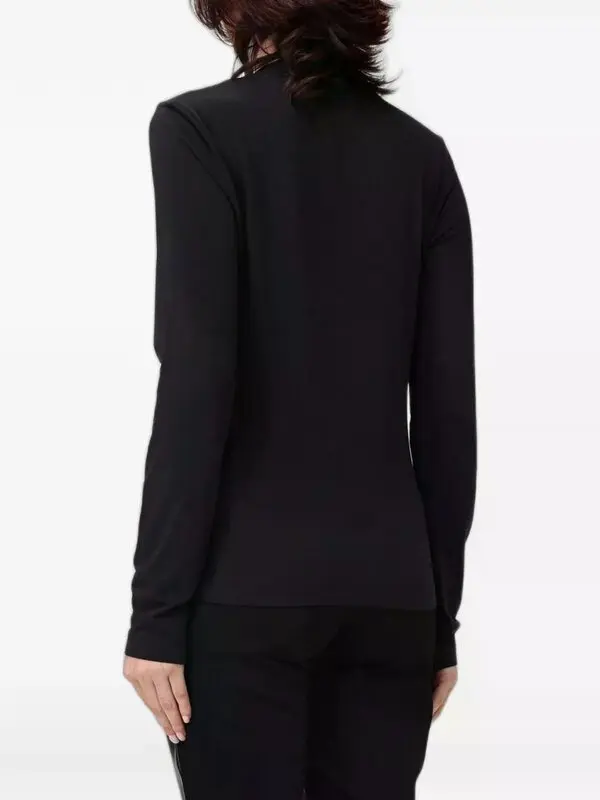 EA7 Sequin Logo Long Sleeve T-shirt