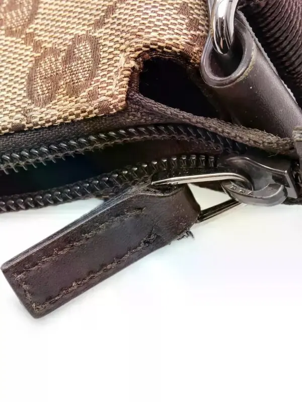 Gucci 2000s Gg Canvas Crossbody Bag