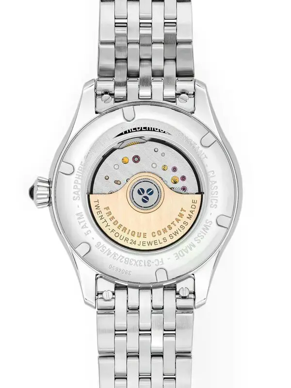 FREDERIQUE CONSTANT Classics Double Heart Beat Automatic Watch - Blue