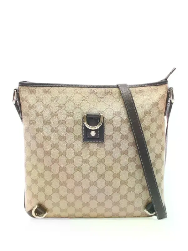Gucci Gg Crystal Abbey Crossbody Bag - Neutrals