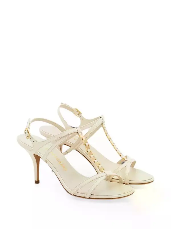 FERRAGAMO Vara Chain T-strap Sandals