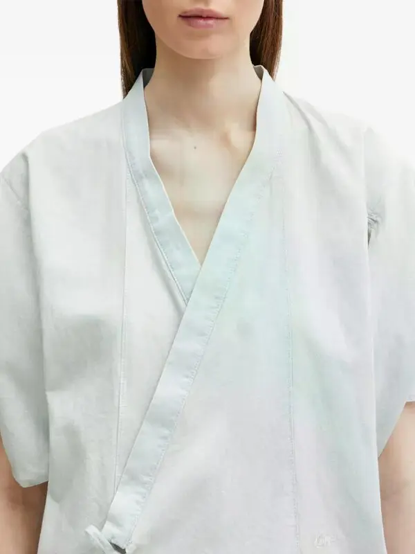 Kenzo Wrap-style Short-sleeve Top