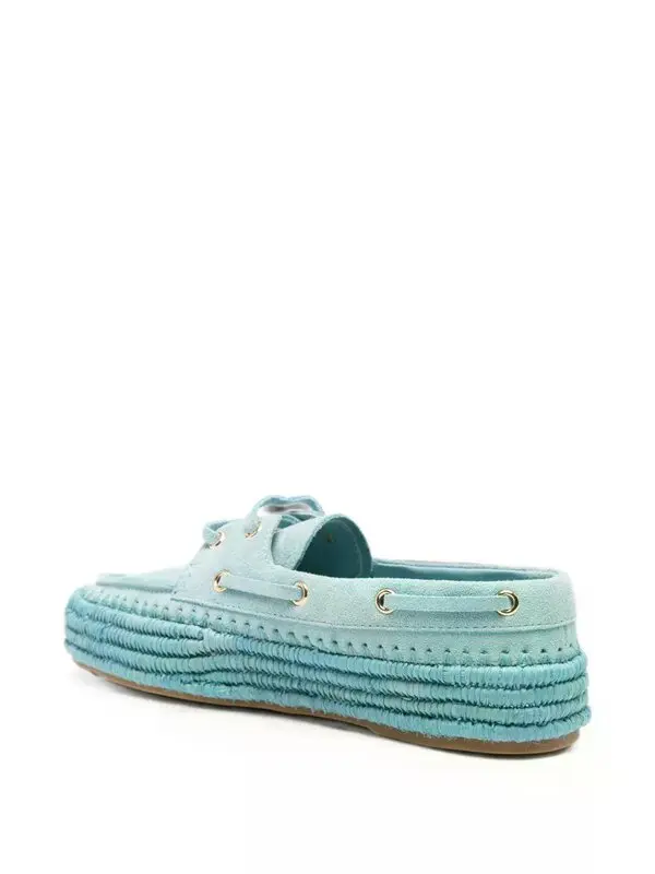 PALOMA BARCELO Braided Platform Espadrilles