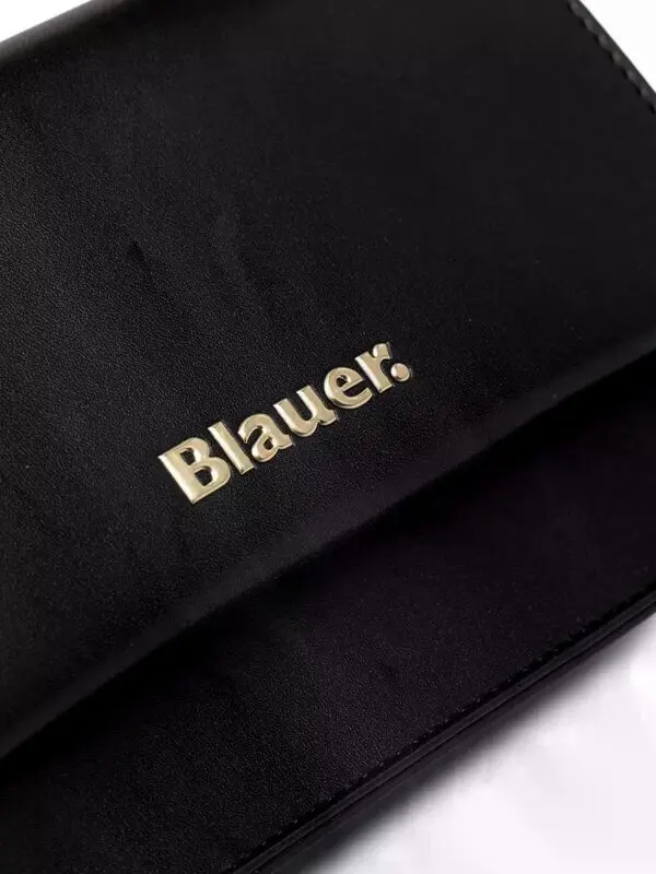 BLAUER. Logo Plaque Chain Strap Shoulder Bag