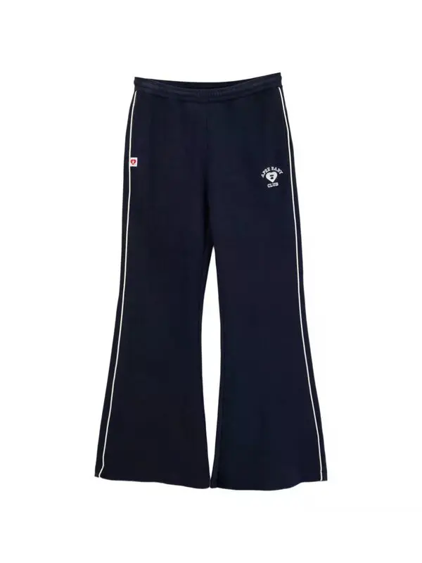 AAPE BY *A BATHING APE Apee™ A Bathing Ape® Navy Logo-patch Track Pants