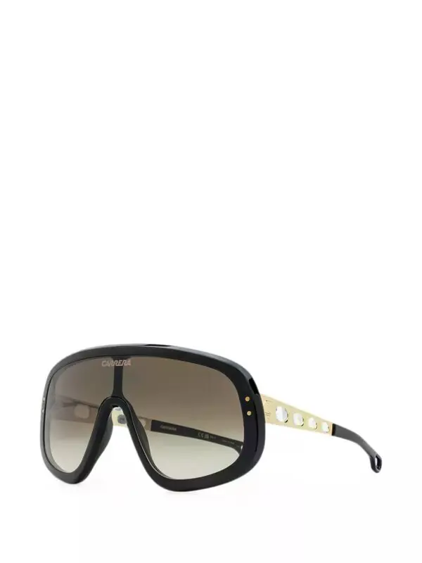 Carrera Eyewear Flaglab 17 Shield Sunglasses - Black