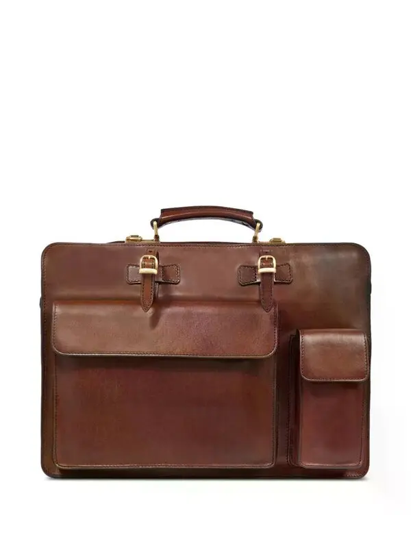 THE BRIDGE Leather Briefcase