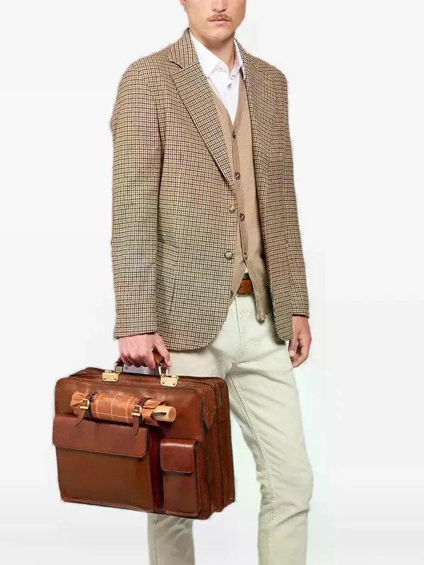 THE BRIDGE Leather Briefcase