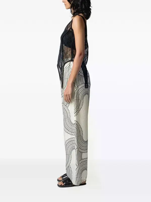 MULLER OF YOSHIOKUBO Spiderweb Sleeveless Tank Top