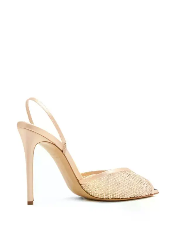 ANDREA WAZEN Katy 105 Crystal-embellished Sandals