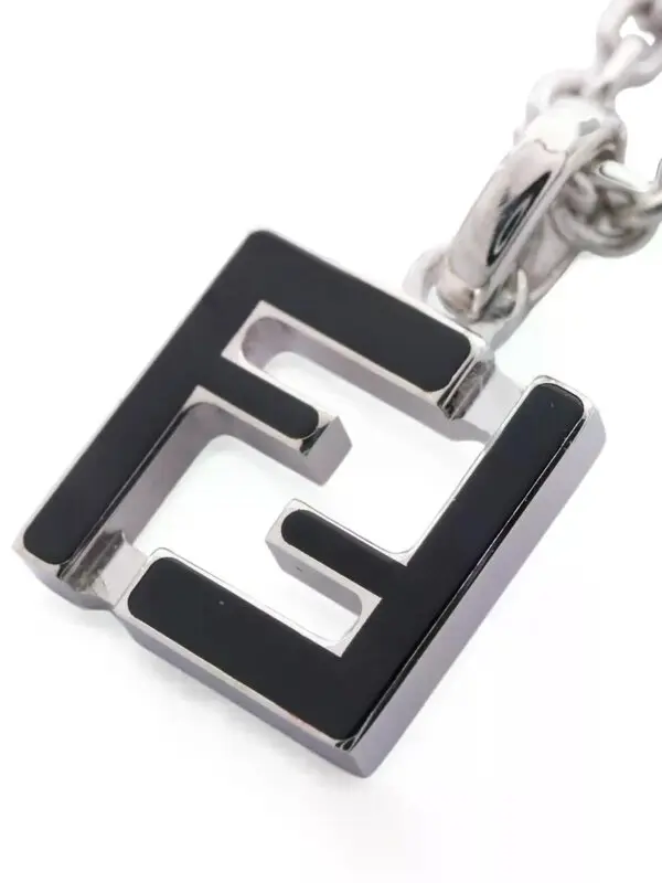 Fendi Ff-motif Chain Necklace