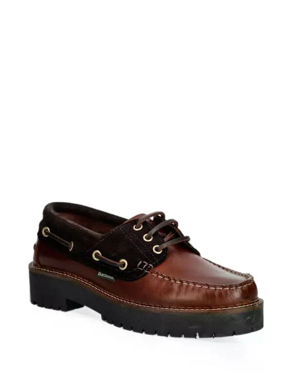 Barbour Darras Chunky-sole Lace-up Boat Shoes