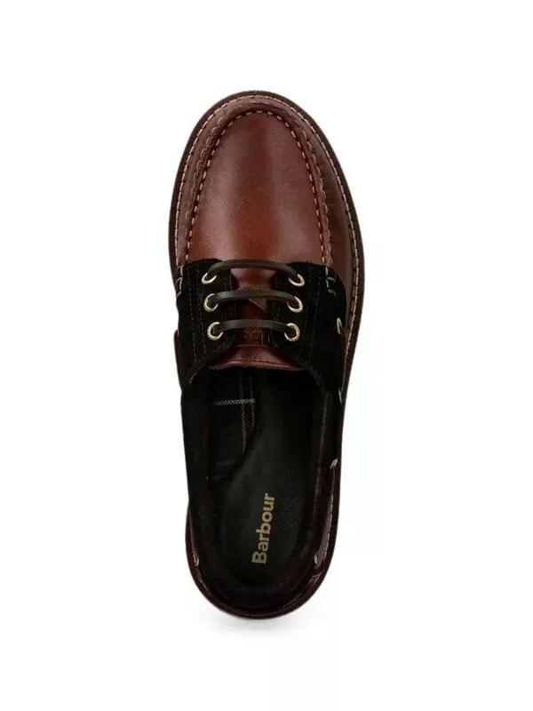 Barbour Darras Chunky-sole Lace-up Boat Shoes