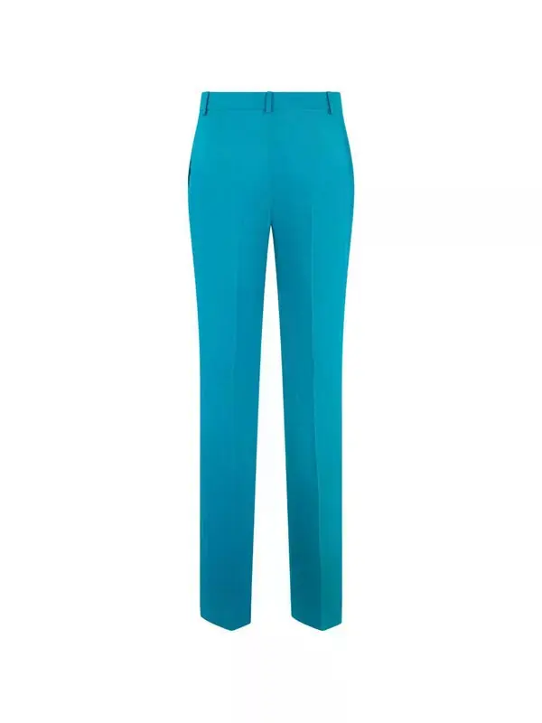 Alberta Ferretti High-waisted Straight-leg Trousers