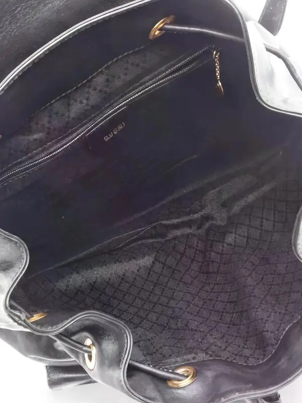 Gucci Bamboo Leather Backpack