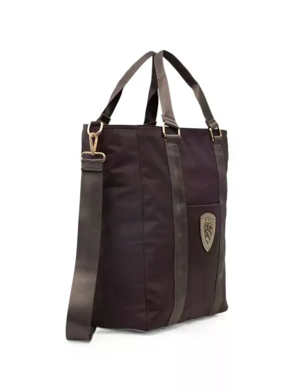 BLAUER. Logo-patch Tote Bag