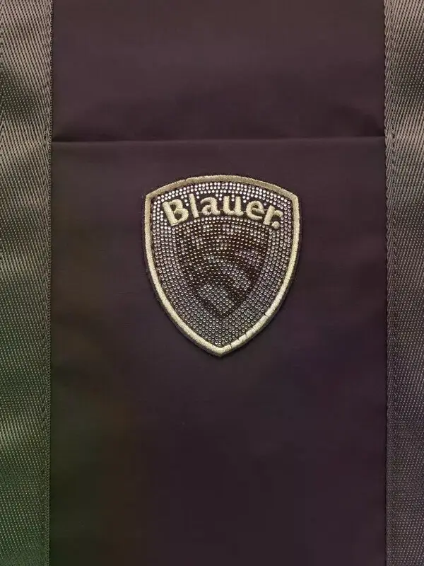 BLAUER. Logo-patch Tote Bag