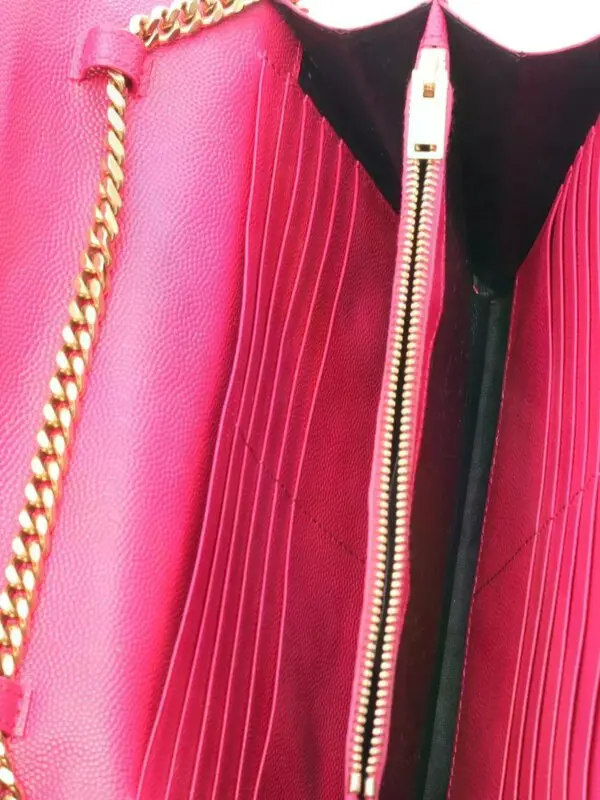 Saint Laurent Cassandre Envelope Crossbody Bag - Pink