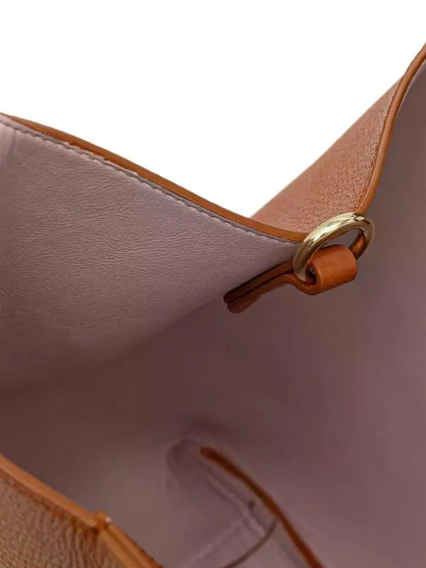 COCCINELLE C-easy Logo-clasp Calf Leather Tote Bag