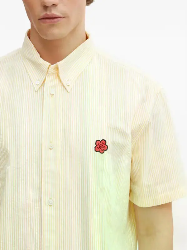 Kenzo Boke Flower Seersucker Shirt