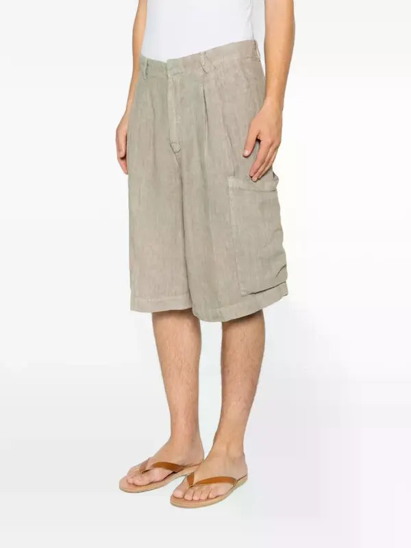 INLINUM Pleated Shorts