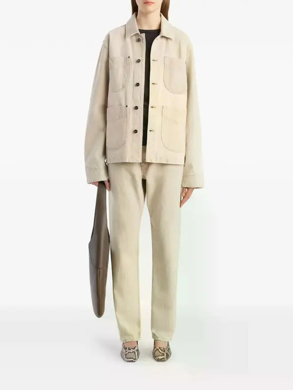 Khaite Wyatt Jacket In Dumas - Neutrals