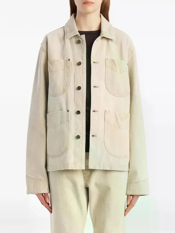 Khaite Wyatt Jacket In Dumas - Neutrals