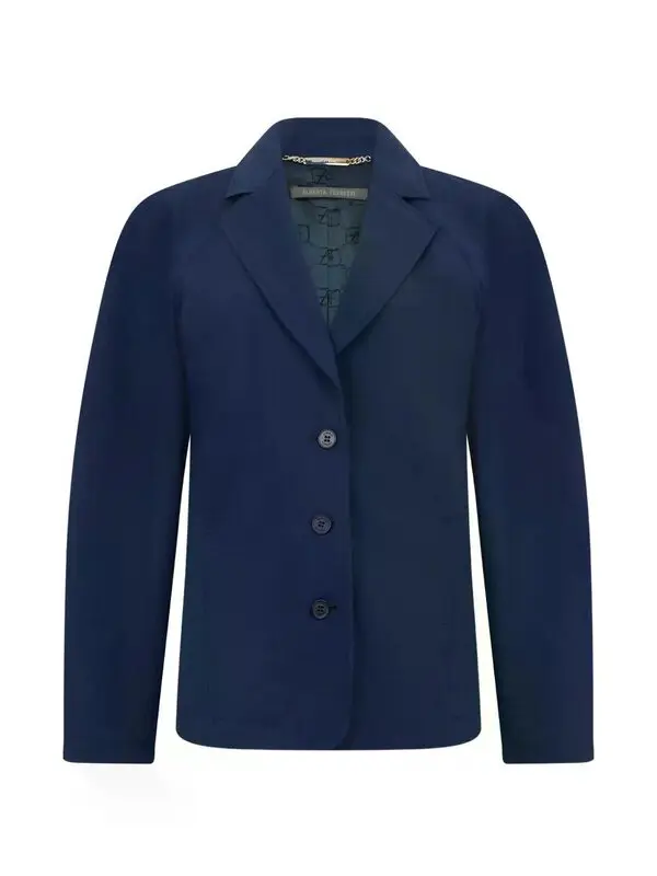 Alberta Ferretti Notched-collar Button-up Jacket
