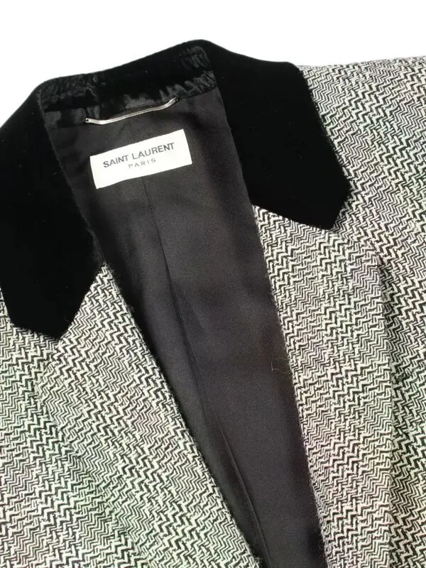 Saint Laurent Tweed Blazer