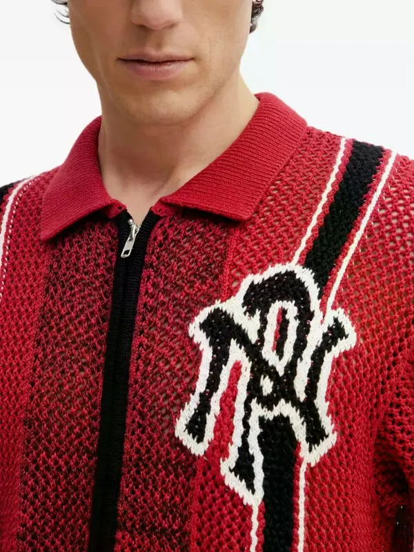 NO PROBLEMO Zip-up Crochet Cardigan