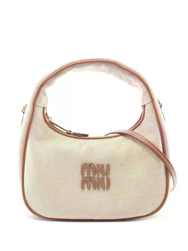 Miu Miu Small Wander Two-way Handbag - Neutrals