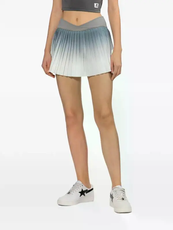 AAPE BY *A BATHING APE Pleated Ombre Skirt