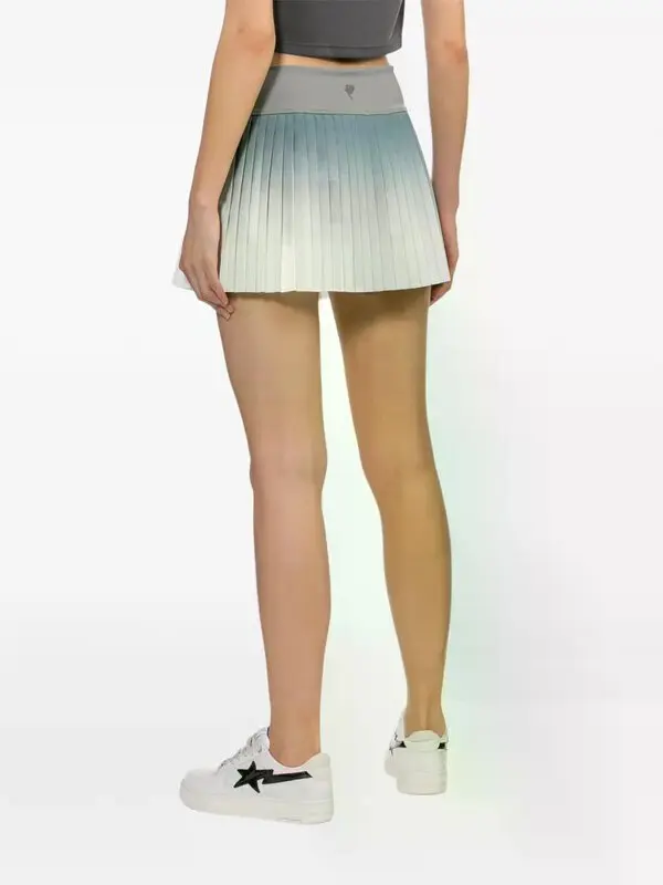 AAPE BY *A BATHING APE Pleated Ombre Skirt