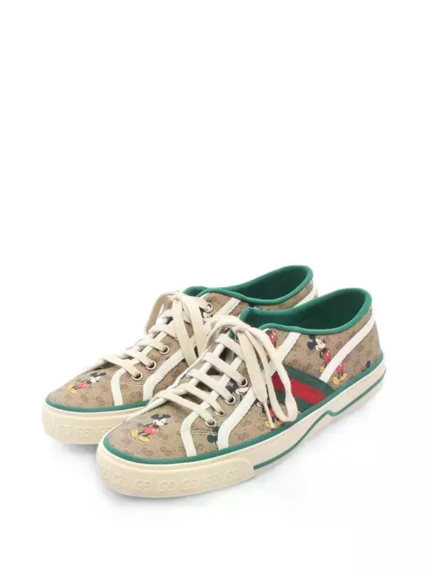 Gucci X Disney 1977 Mickey Mouse Sneakers - Neutrals