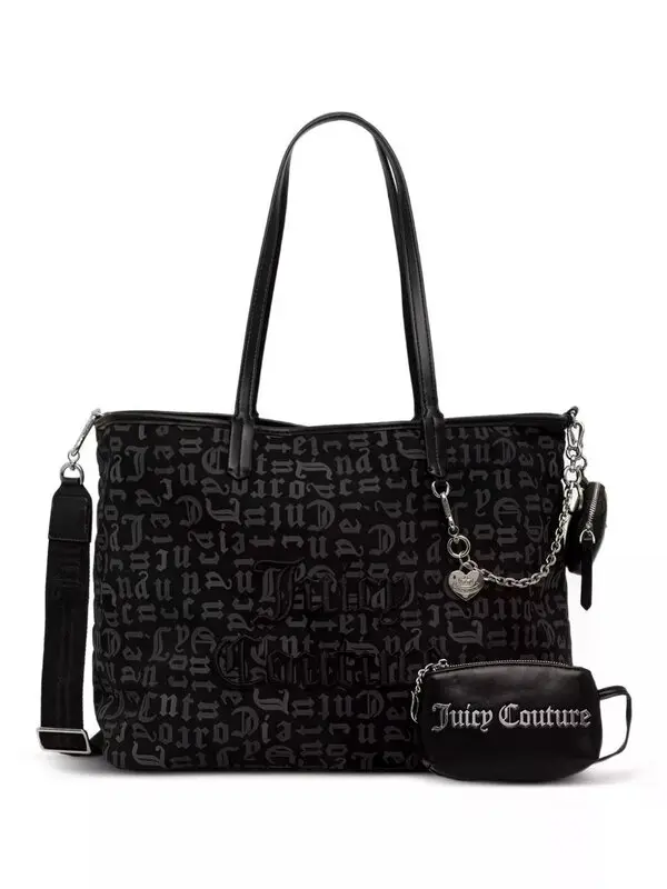 Juicy Couture Logo Print Tote Bag