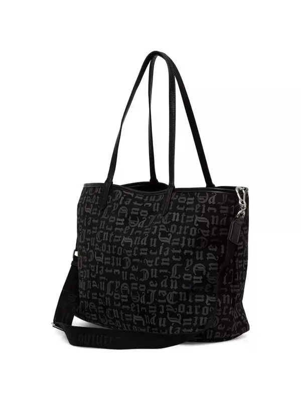 Juicy Couture Logo Print Tote Bag